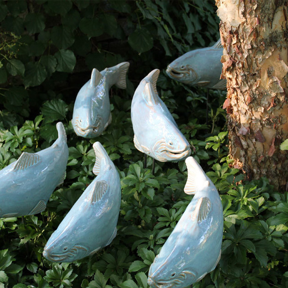 Ceramic Sky Trout – Made in Maine by Fish in the Garden