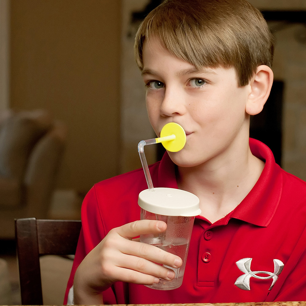Sip-Tip Drinking Cup with One-Way Straw | ARK Therapeutic