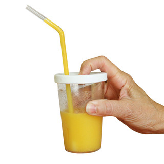 ARK Cip-Kup | Easy to Use Drink Bottle with Straw
