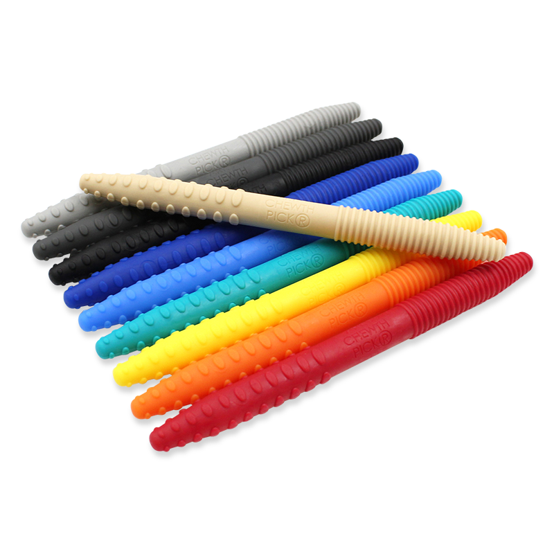 ARK Chewable Pen Necklace Ribbed - Discreet Chewelry for Kids & Adults