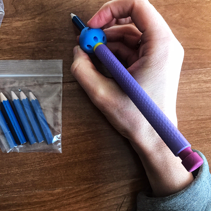 Writing with Vibration to Wake Up the Hand Muscles - ARK Products, LLC