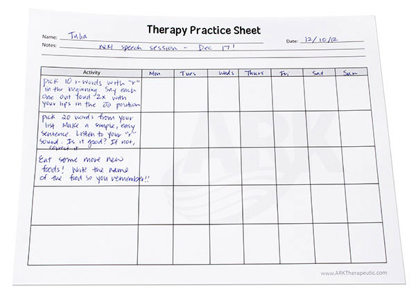 Tips for Easier and More Effective Therapy Homework - ARK Products, LLC