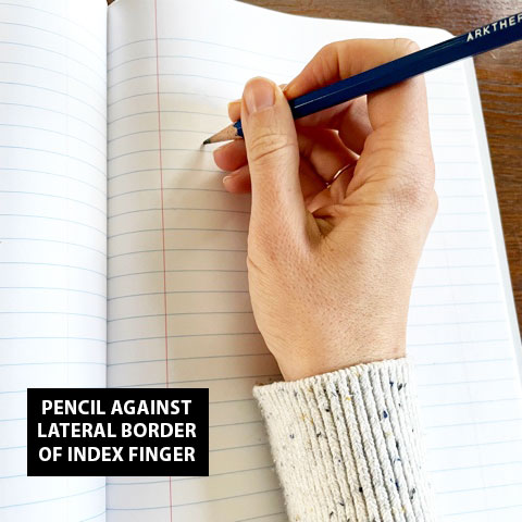 How a Weighted Pencil Improves Handwriting - ARK Products, LLC