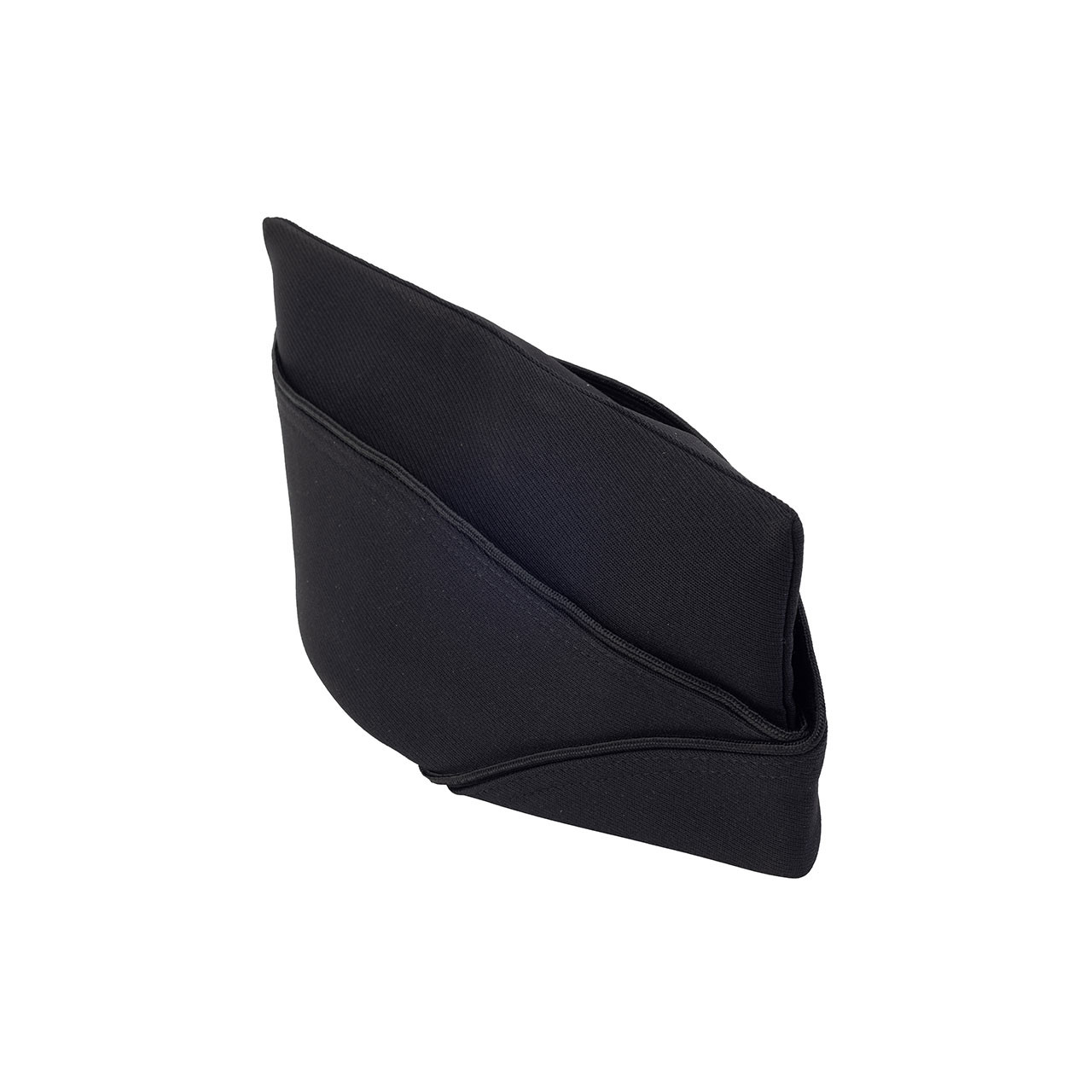 Black Garrison Cap: Classic Style, Premium Quality