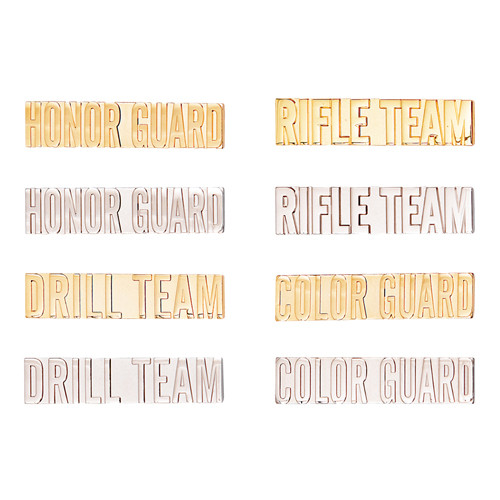 Army ROTC & JROTC Metal Arc Pins - Achievement Pins