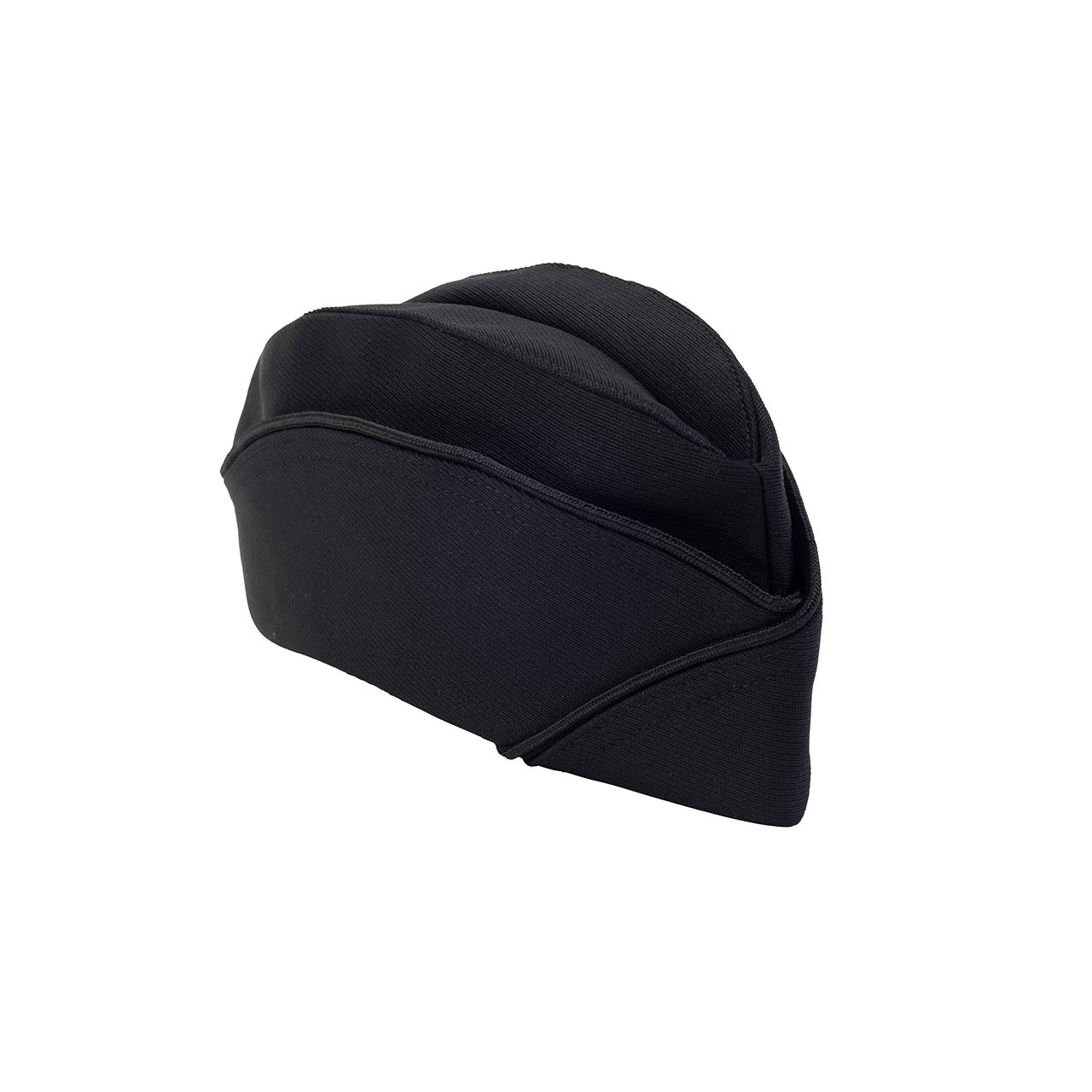 Black Garrison Cap: Classic Style, Premium Quality