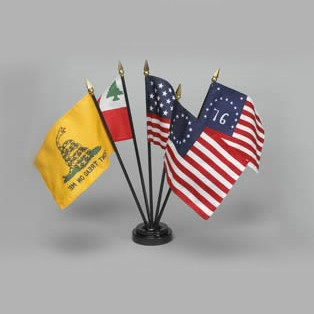 Historical Miniature Flag Sets - Colonial Series #1