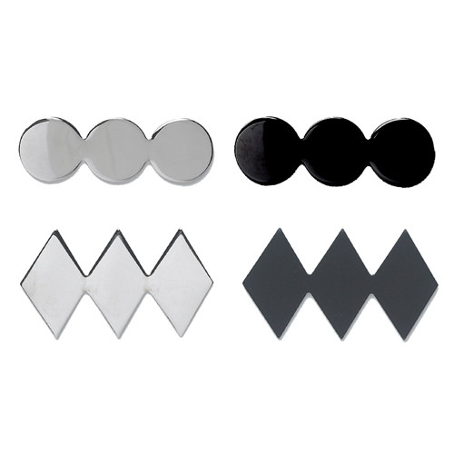 ROTC Rank Insignia - Triple, Sold as a Pair