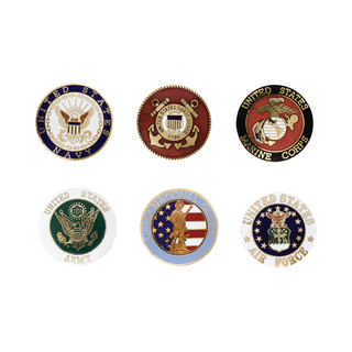 Army ROTC & JROTC Metal Arc Pins - Achievement Pins