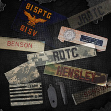 Custom Uniform Nameplates | Engraved Metal Plates