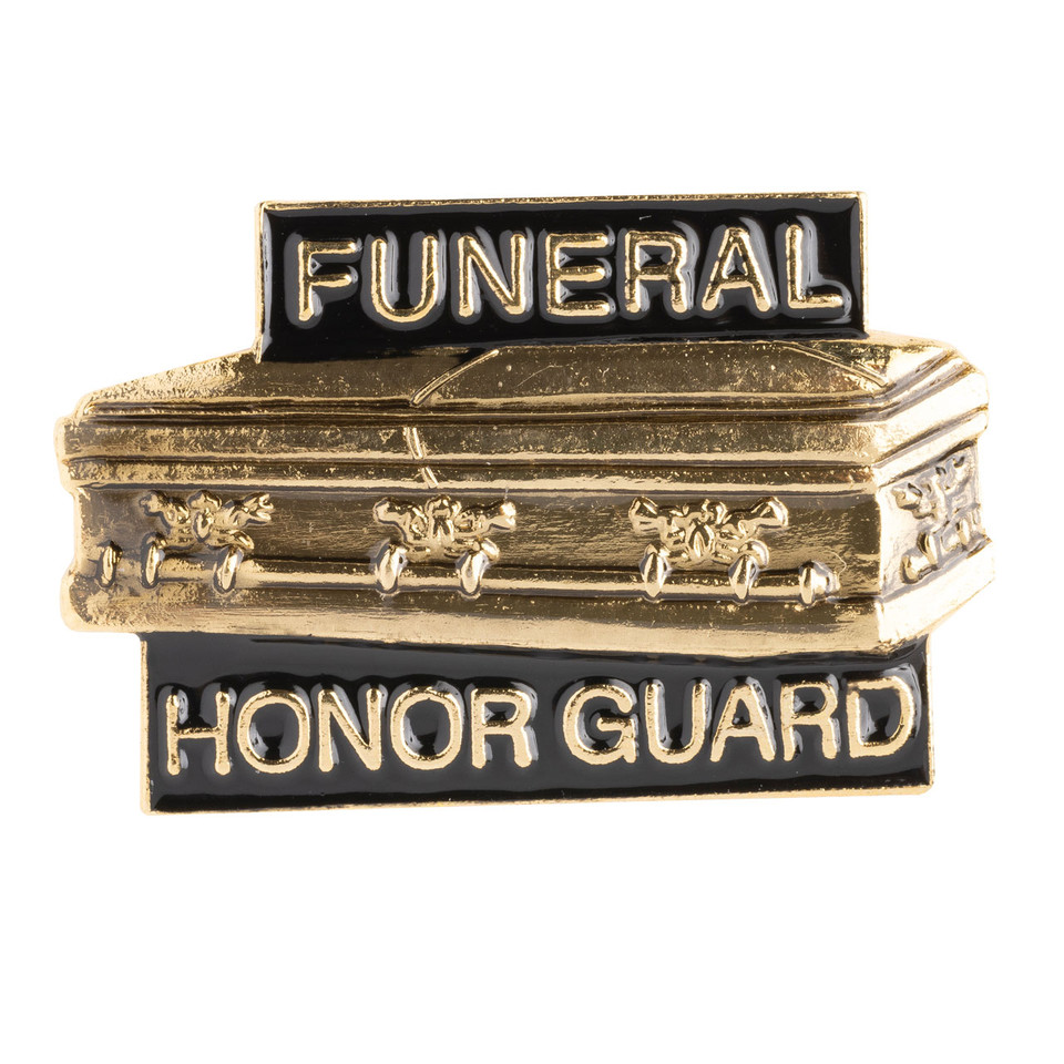 Ceremonial Guard Hat & Lapel Pins - Honor Guard Pins