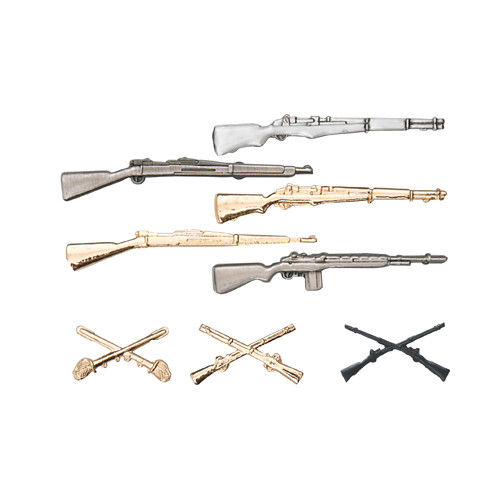 Army ROTC & JROTC Metal Arc Pins - Achievement Pins