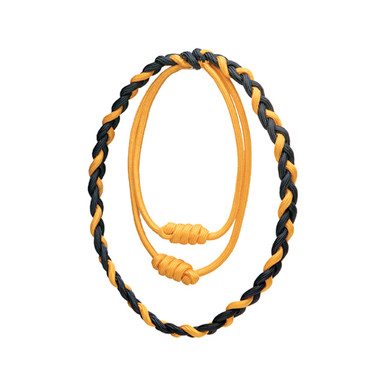 Double Knot Loop Cords: Two Colors