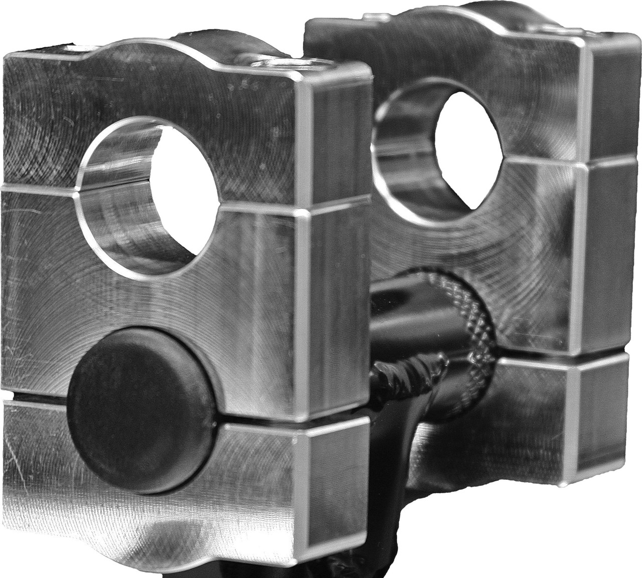 1" PIVOTING FIXED HEIGHT BAR RISERS FOR 7/8" HANDLEBAR - ZMPerformance