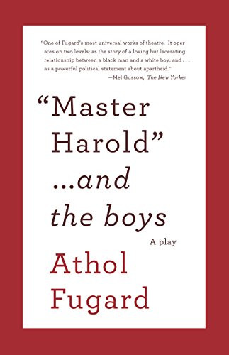 MASTER HAROLD AND THE BOYS: A Play (Vintage International) - Athol ...