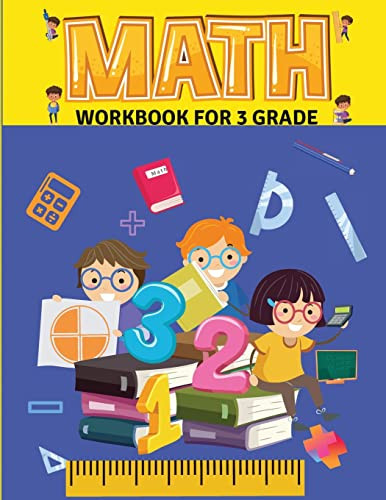 Math Workbook For Grade 3 : Math Workbook - 3Rd Grade- Ages 8 To 9 ...