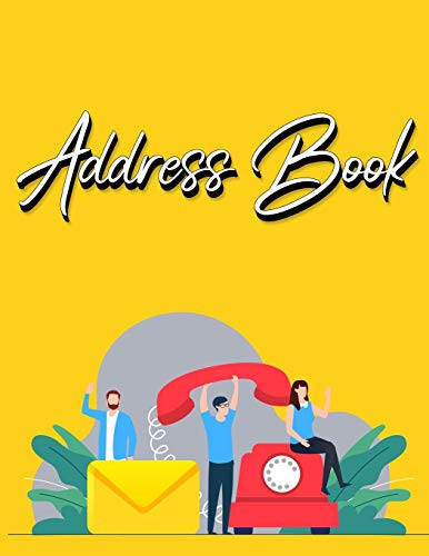 Address Book: Address Book with Alphabetical Index Address Book A-Z ...