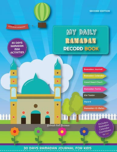 My Daily Ramadan Record Book - Second Edition : 30 Days Ramadan Journal ...