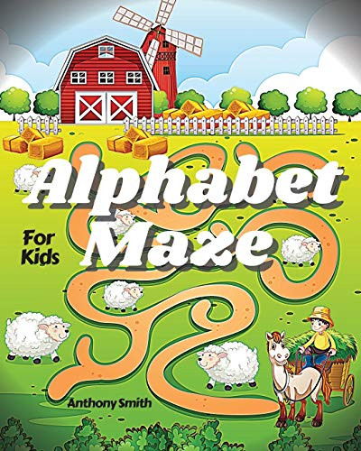 NEW!! Alphabet Maze Puzzle For Kids: Fun and Challenging Mazes For Kids ...