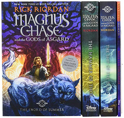 Magnus Chase and the Gods of Asgard Paperback Boxed Set - Rick Riordan ...