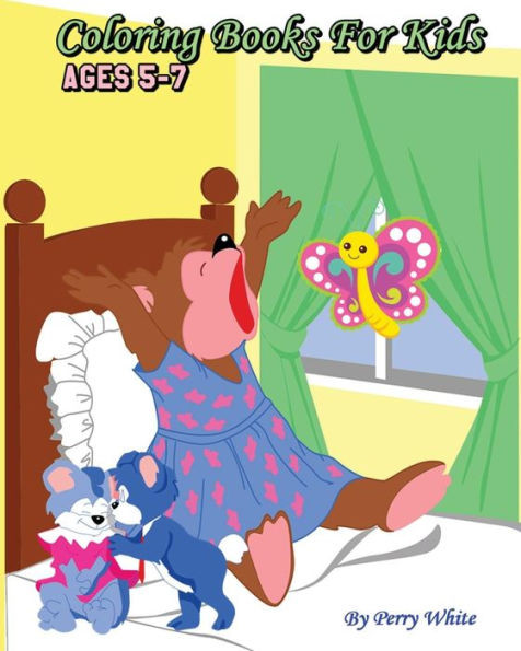 Coloring Books For Kids Ages 5-7: Giant Coloring Books for Kids, Fun ...