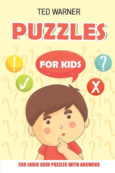 Puzzles For Kids : Sun And Moon Puzzles - 200 Logic Grid Puzzles With ...
