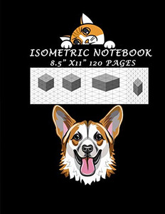 Isometric Graph Paper: Exercise Book, Grid Of Equilateral Triangles ...