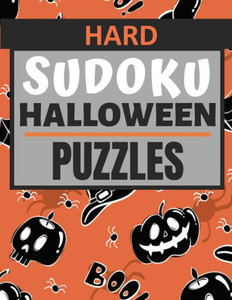 Large Print Sudoku Book 1 - Halloween Edition: 180 Easy to Hard Puzzles ...