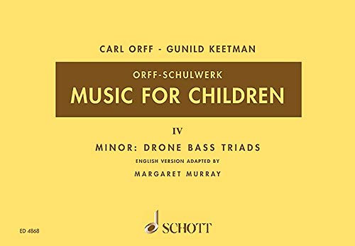 Music for Children/Murray Ed.: Volume 4: Minor - Drone Bass-Triads ...