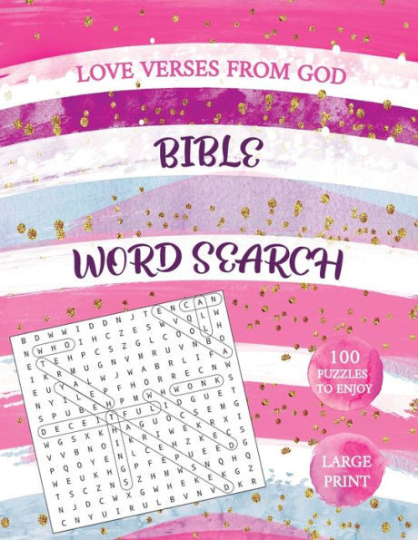 Love Verses From God - Bible Word Search - Schwarze Alpina Press ...
