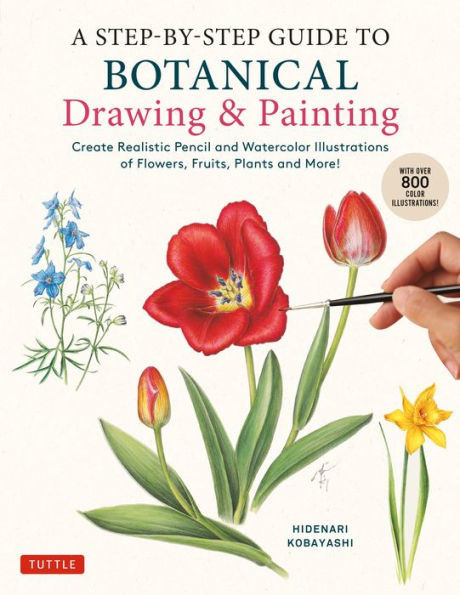 A Step-by-Step Guide to Botanical Drawing & Painting: Create Realistic ...