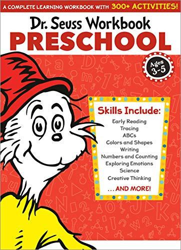 Dr. Seuss Workbook: Preschool: 300+ Fun Activities With Stickers And ...