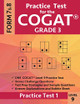 Practice Test For The Cogat Grade 3 Level 9 Form 7 And 8: Practice Test ...