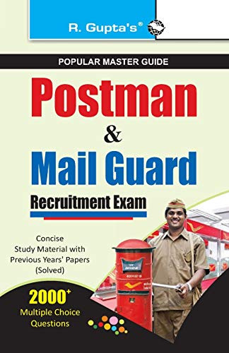Postman And Mail Guard Recruitment Exam Guide [Paperback] - Rph ...