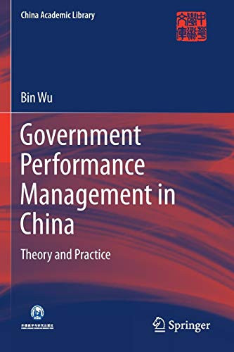 Government Performance Management In China: Theory And Practice (China ...
