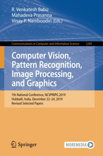 Computer Vision, Pattern Recognition, Image Processing, And Graphics ...