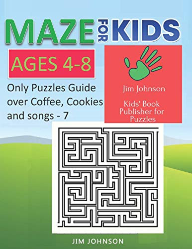 Maze For Kids Ages 4-8 - Only Puzzles No Answers Guide You Need For ...