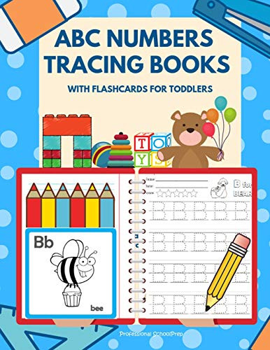 Abc Numbers Tracing Books With Flashcards For Toddlers: Let'S Kids ...
