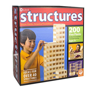 KEVA Structures 200 Plank Set - MindWare - 0736970500898 - LibroWorld.com