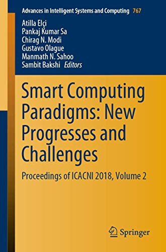 Smart Computing Paradigms: New Progresses and Challenges: Proceedings ...
