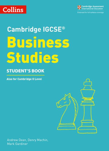 Cambridge Igcse® Business Studies Student Book (Cambridge International ...