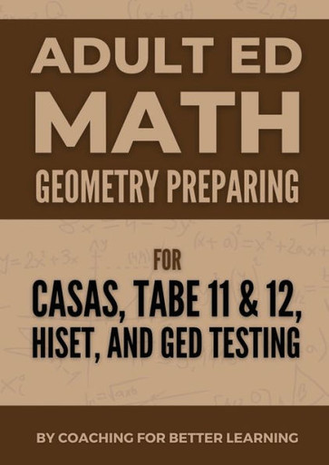 Adult Ed Math: Geometry - Coaching For Better Learning - 9781088041376 ...