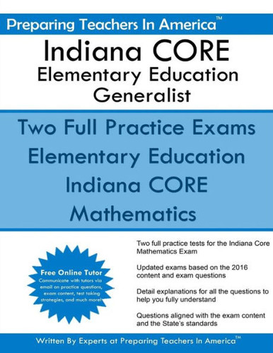 Indiana Core Elementary Education Generalist: Mathematics Subtest 061 ...