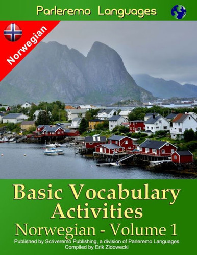 Parleremo Languages Basic Vocabulary Activities Norwegian - Volume 1 ...