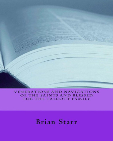 Venerations And Navigations Of The Saints And Blessed For The Talcott ...