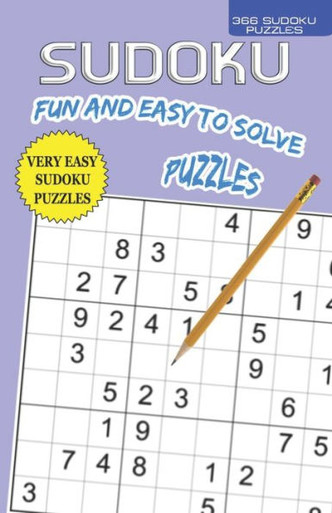 366 Fun And Very Easy to Solve SUDOKU Puzzles: Suitable for the vision ...
