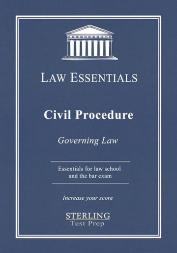 Civil Procedure, Law Essentials: Governing Law for Law School and Bar ...