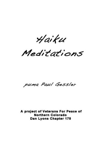 Haiku Meditations: A Project of Veterans For Peace (Waging Peace ...