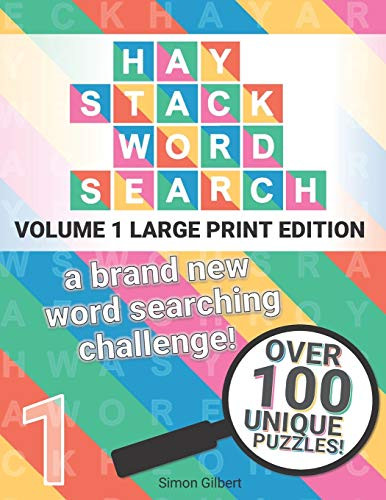 Haystack Word Search - LARGE PRINT edition: A brand new word searching ...