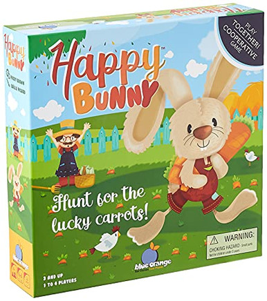 Blue Orange Happy Bunny Cooperative Kids Game - 0803979060002 ...